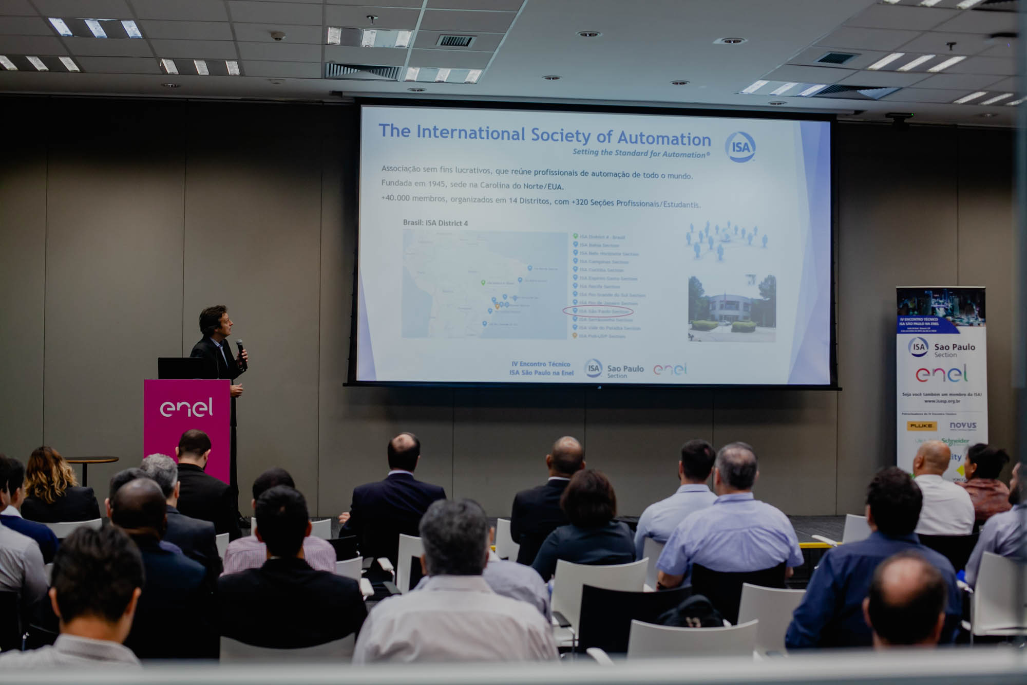 IV Encontro Técnico ISA São Paulo na Enel | ISA São Paulo Section