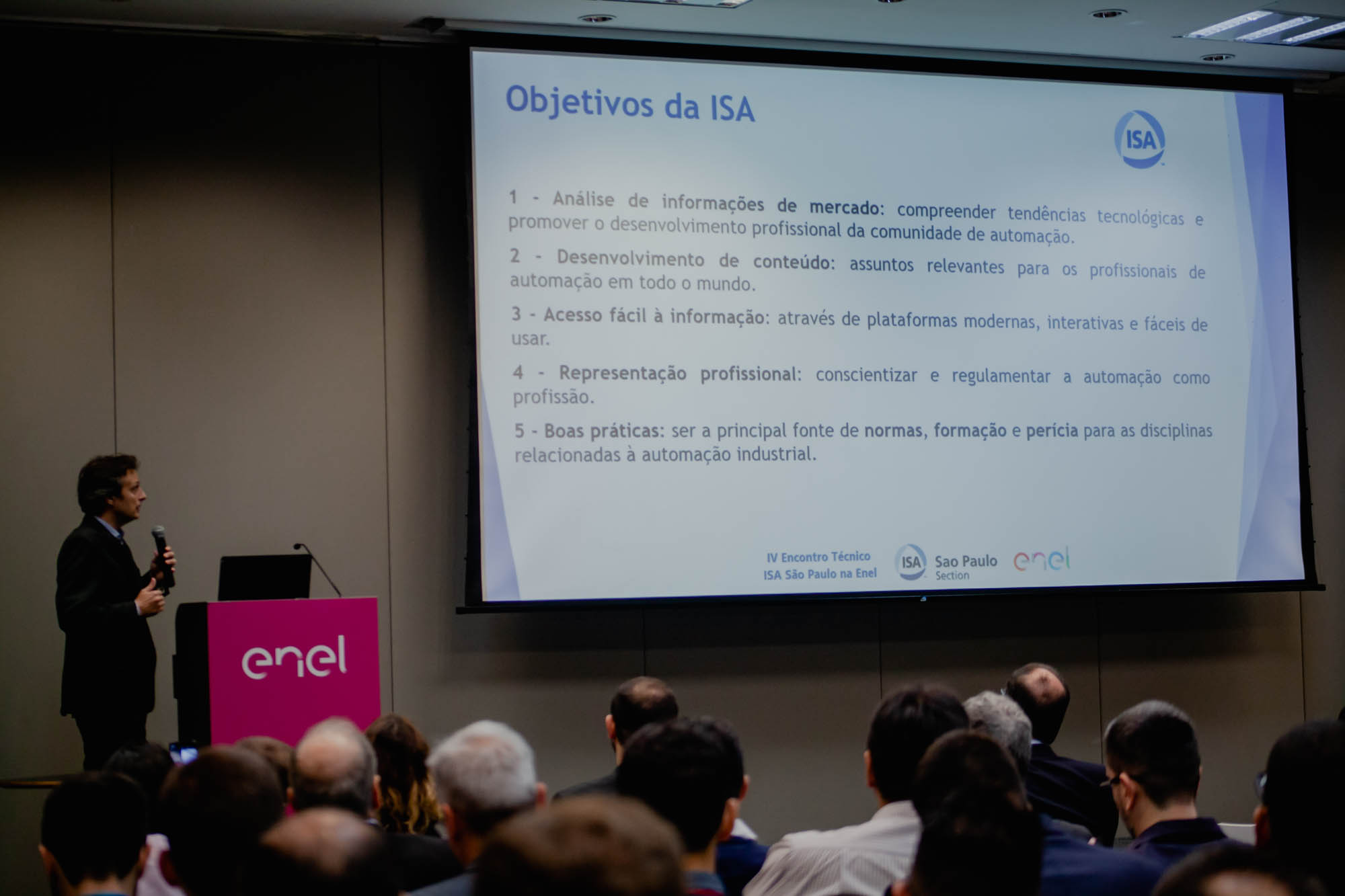 IV Encontro Técnico ISA São Paulo na Enel | ISA São Paulo Section